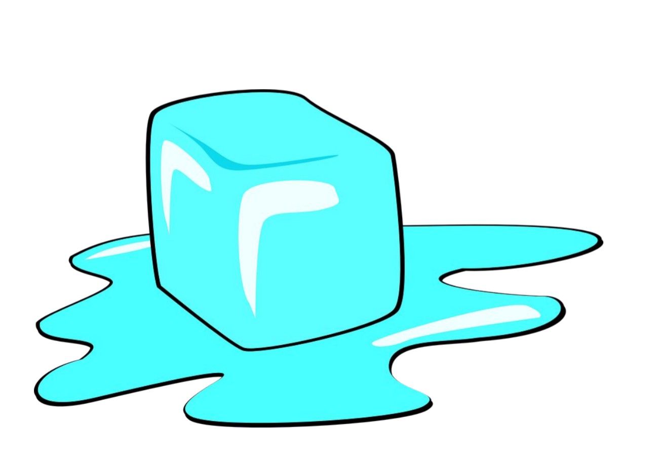 Melting Ice Drawing